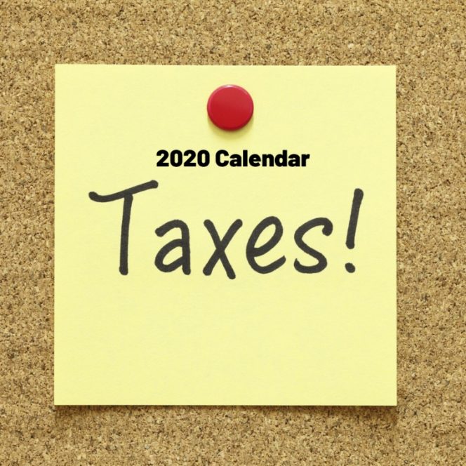 Small business accounting tax calendar 2020 - Southside Accountants ...